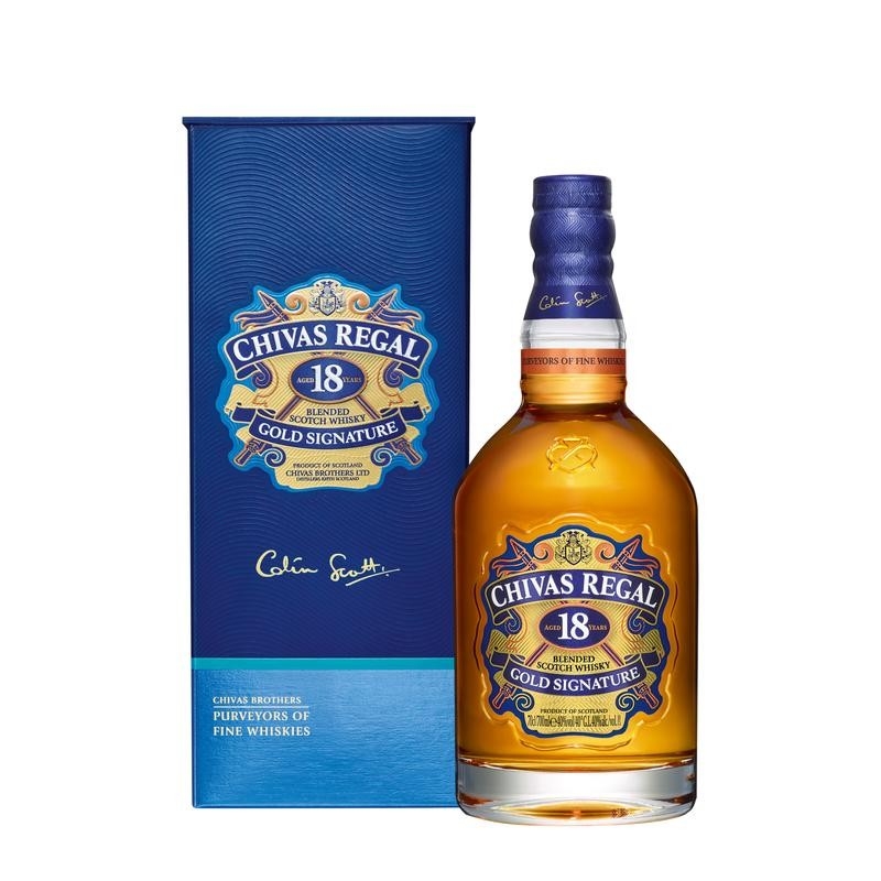 Chivas Regal 18 Years Old Blended Scotch [1000ML] – KV Liquor